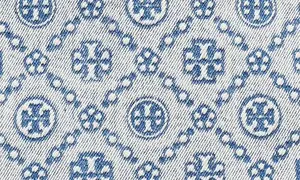Tory Burch T Monogram Denim Messenger Bag