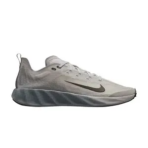 Nike Athletic Lace-up Sneakers - Grey