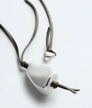 Bottega Veneta Prisma Pendant Necklace