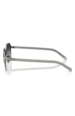 Prada 51mm Square Sunglasses - Gunmetal/grey Gradient