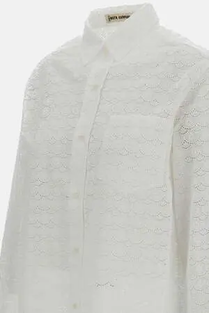 META CAMPANIA COLLECTIVE Pablo Embroidered Cotton Shirt