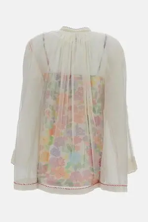 Pero Silk Blend Blouse