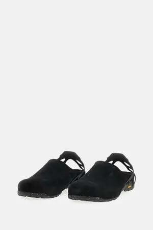 ROA Fedaia Wooden Sandal - Black