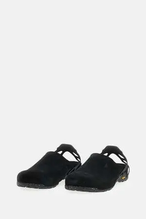 ROA Fedaia Wooden Sandal - Black