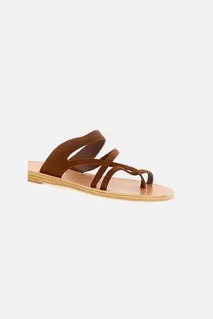 ANCIENT GREEK SANDALS Flat Suede Sandals