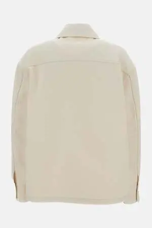 DURAZZI MILANO Denim Overshirt - Beige