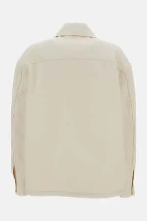 DURAZZI MILANO Denim Overshirt - Beige