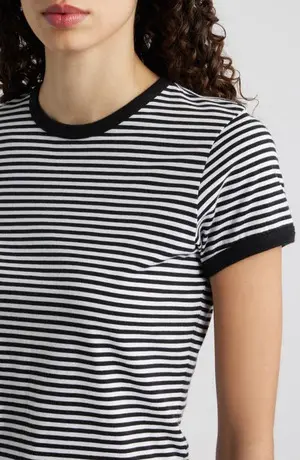 FRAME Ringer Pima Cotton T-shirt