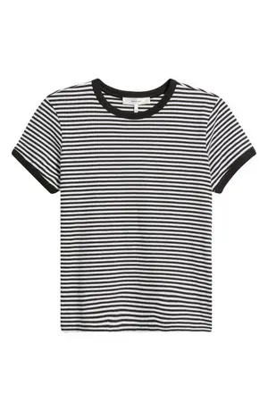 FRAME Ringer Pima Cotton T-shirt