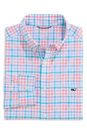 Vineyard Vines Mangrove Upf 30+ Button-down Shirt