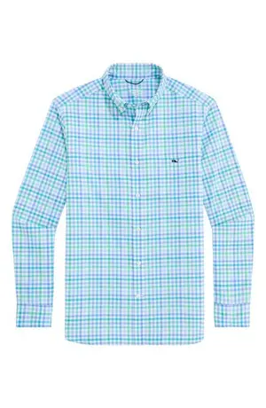 Vineyard Vines Mangrove Upf 30+ Button-down Shirt