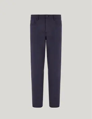 Canali Melange Five-pocket Trousers