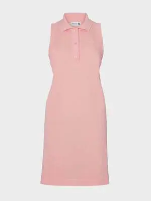 Hunza G Terry Towelling Tennis Dress - Pink