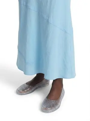 ANCIENT GREEK SANDALS Iro Ballet Flats - Transparent
