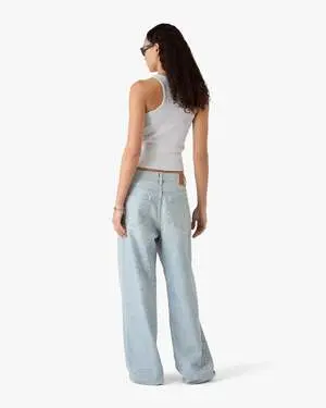 Casablanca Ribbed Tank Top