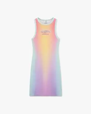 Casablanca Glass Gradient Maxi Tank Dress