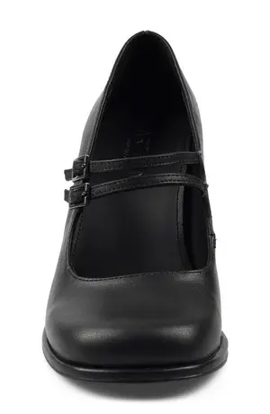 ARTISAN CRAFTED BY ZIGI Lazio Mary Jane Pump - Black Leather