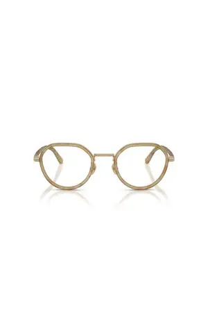 Giorgio Armani 49mm Round Optical Glasses