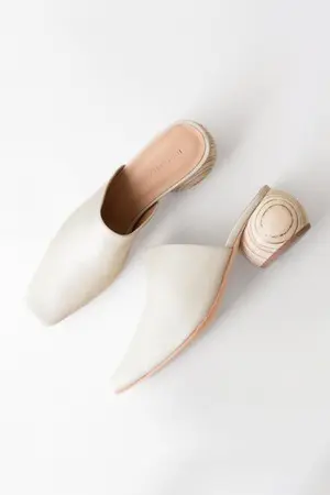 HUMA BLANCO Mina Mule - Bone