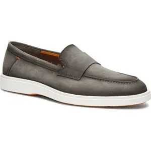 Santoni Moc-toe Loafer - Grey