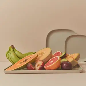 EKOBO Large Serving Tray - Stone