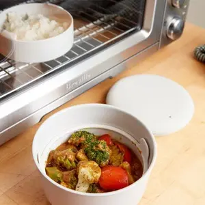 EKOBO Lunch Set With Heat-safe Inserts - Cloud