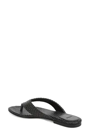 Vince Lotus Flip Flop - Black