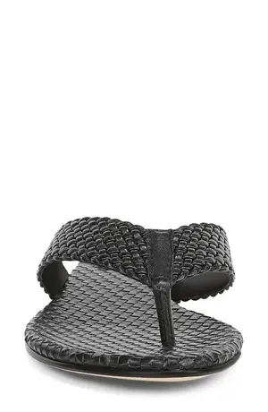 Vince Lotus Flip Flop - Black