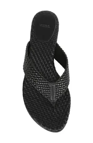 Vince Lotus Flip Flop - Black