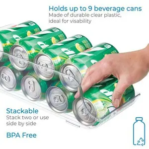 MDESIGN Stackable Soda Can Dispenser, Set Of 3