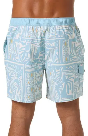 O'Neill Hermosa Retro Swim Trunks - Cream