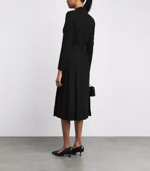 EMILIA WICKSTEAD Wool Chaney Midi Dress