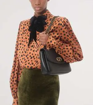 Valentino Garavani Silk Polka-dot Blouse