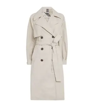 Barbour Showerproof Layla Trench Coat - Beige