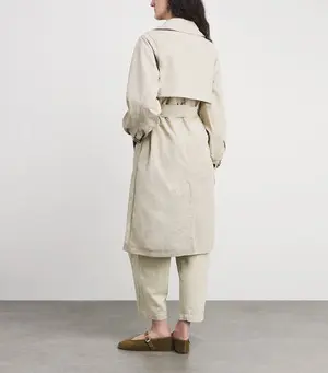 Barbour Showerproof Layla Trench Coat - Beige