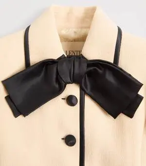 Valentino Garavani Virgin Wool Bow-tie Blazer