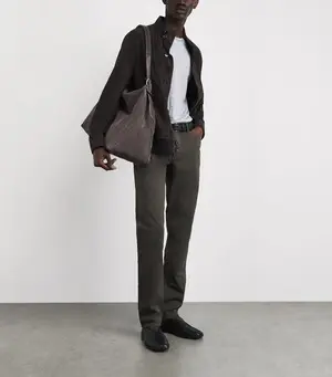 Brioni Suede Bomber Jacket