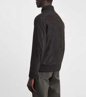 Brioni Suede Bomber Jacket