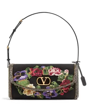 Small Embellished Leather Shoulder Bags