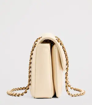 Valentino Garavani Lambskin Djuna Shoulder Bag - Ivory
