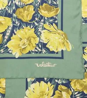 Valentino Garavani Silk Floral Scarf