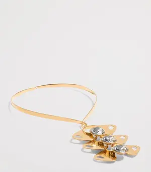 Valentino Garavani Pages Crystal Necklace