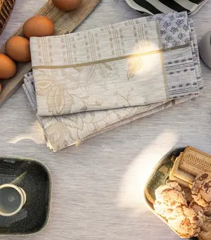 LE JACQUARD FRANÇAIS Linen Été Indien Napkin