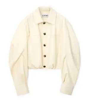 Loewe Cotton-silk Jacket - White