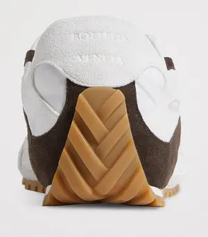 Bottega Veneta Orbit Flash Suede Paneled Sneakers
