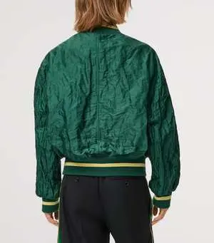 Loewe Varsity Bomber Jacket - Green