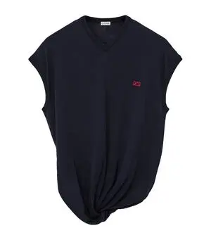 Loewe Wool-blend Sleeveless Top