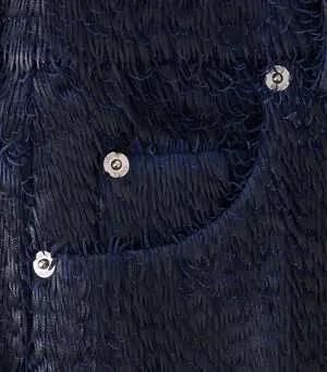 Loewe Leather Feather Bermuda Shorts