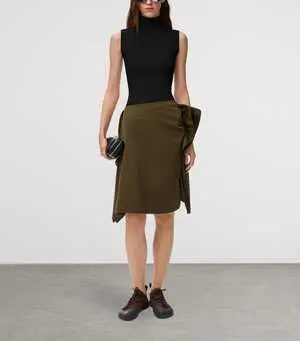 Loewe Asymmetric Midi Pencil Skirt