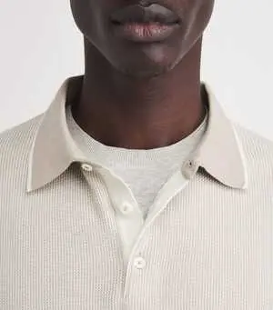 Corneliani Cotton Two-tone Polo Shirt